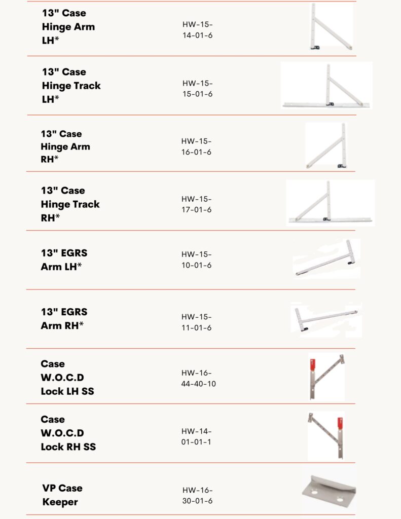 Accessories - Crystal Pacific - Window & Door